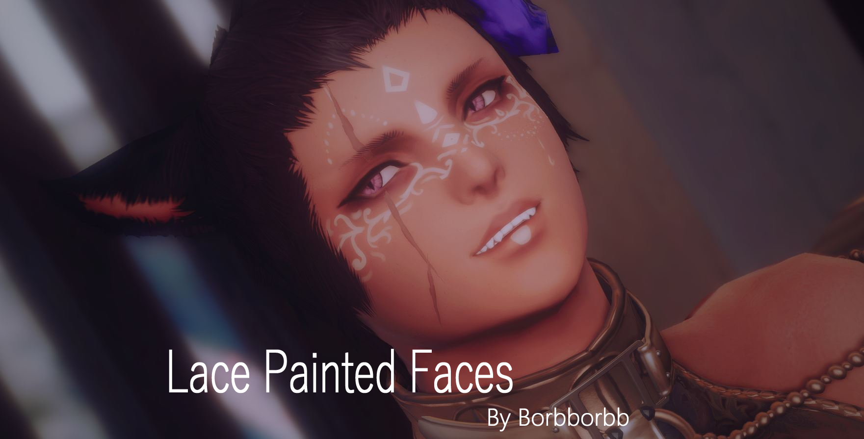 Lace Painted Faces - Asymfaces Mod - The Glamour Dresser