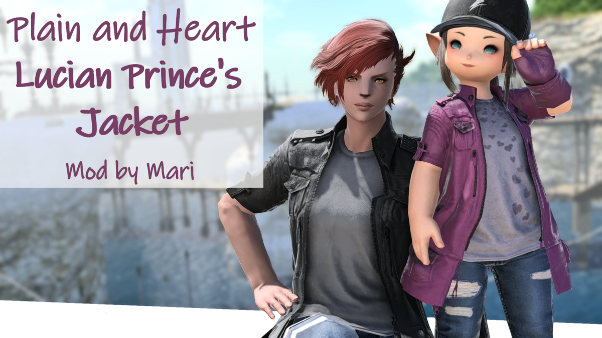 Plain and Heart Lucian Prince's Jacket - The Glamour Dresser : Final Fantasy XIV Mods and More