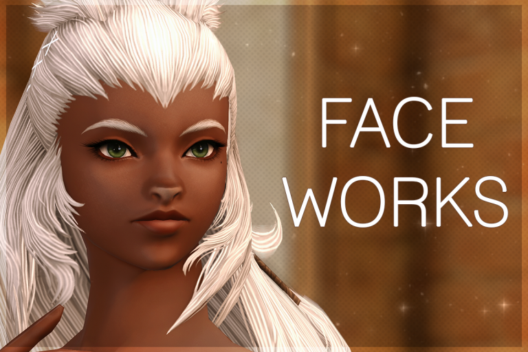 FACE WORKS - player faces upscale - The Glamour Dresser : Final Fantasy ...