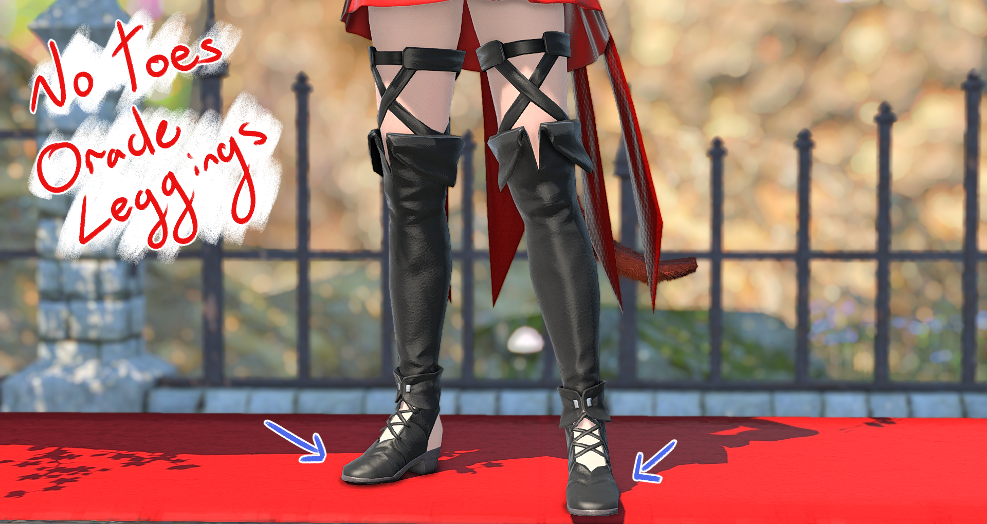Oracle Leggings Toe Removal - The Glamour Dresser : Final Fantasy XIV ...