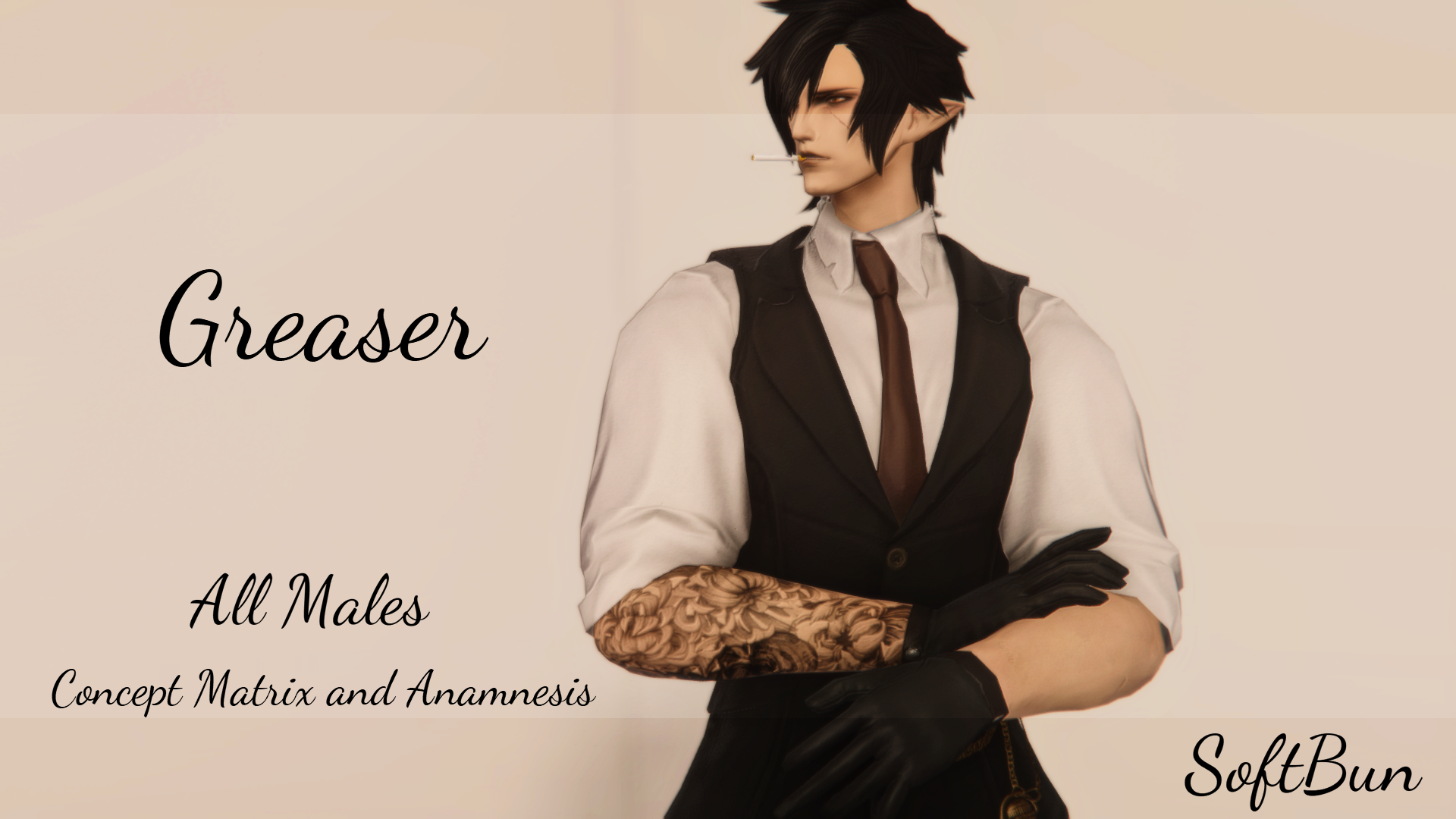 Greaser - The Glamour Dresser : Final Fantasy XIV Mods and More
