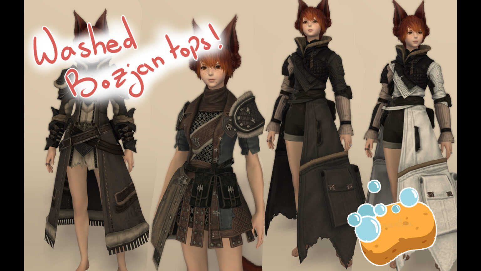 Washed Bozjan Tops - The Glamour Dresser : Final Fantasy XIV Mods and More