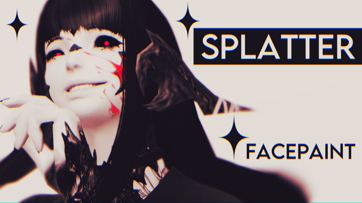 ZERO Splatter Face Paint - The Glamour Dresser