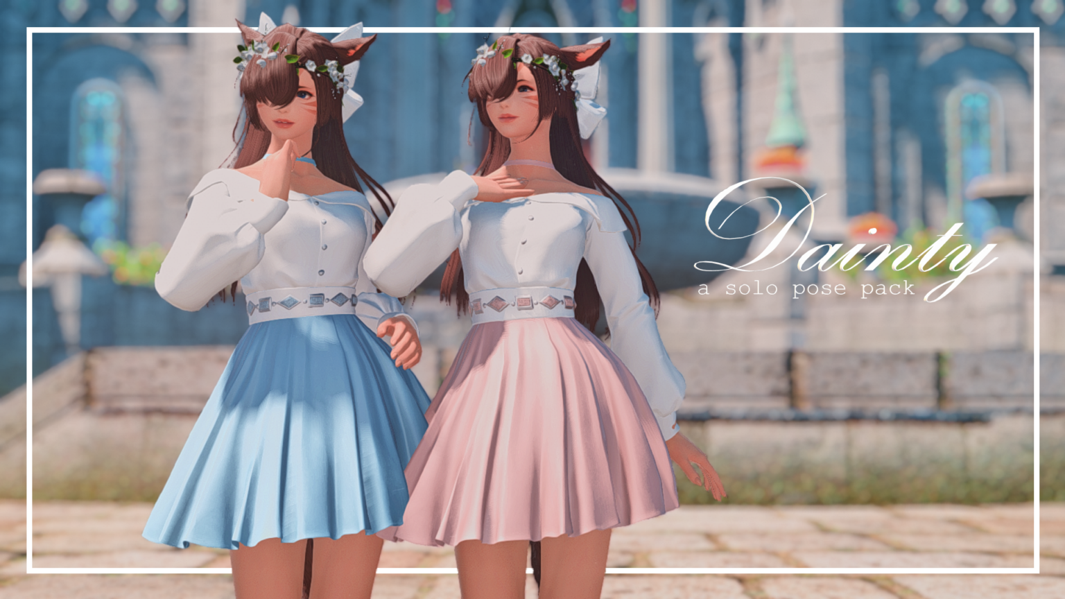 Dainty [Pose Pack] - The Glamour Dresser : Final Fantasy XIV Mods and More