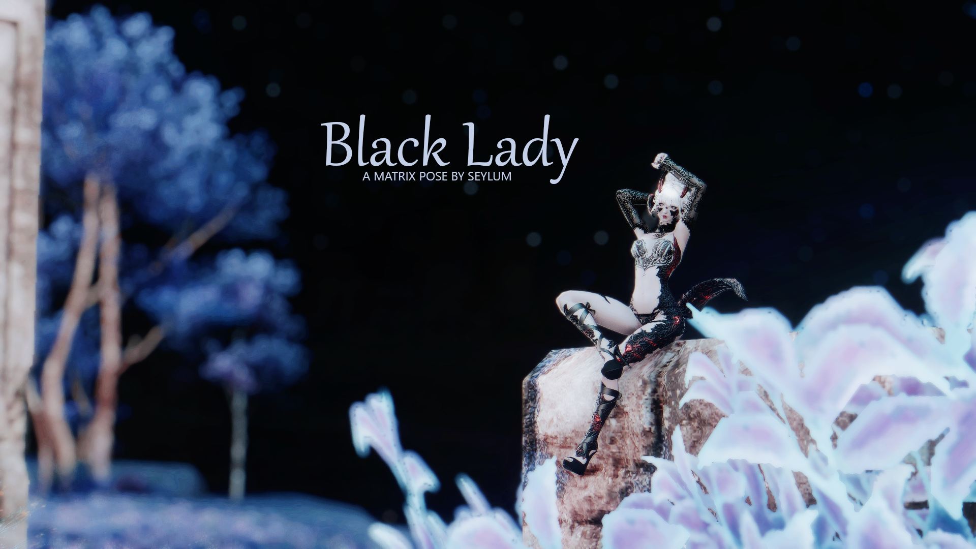 Black Lady - The Glamour Dresser : Final Fantasy XIV Mods and More