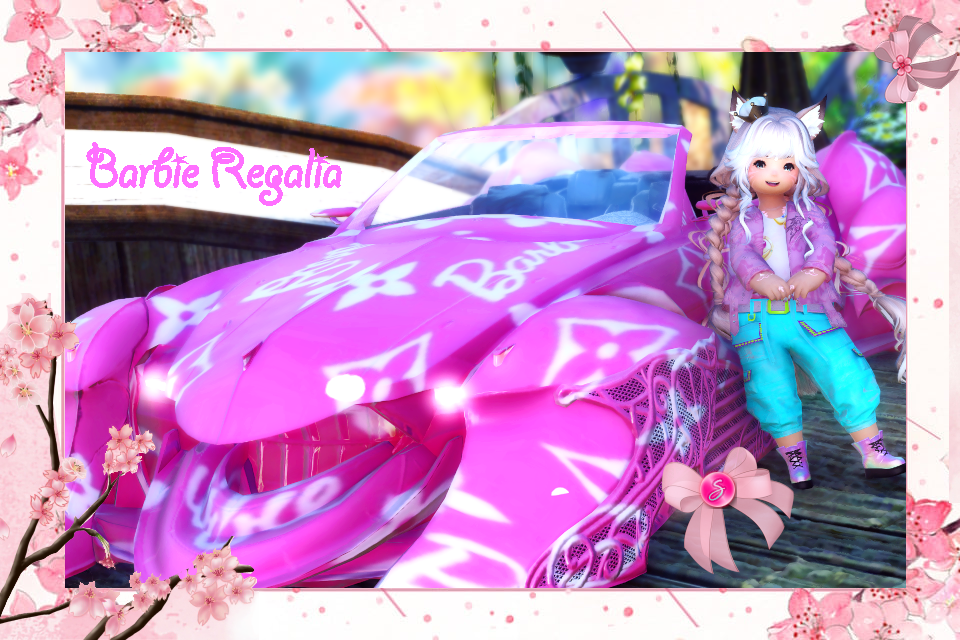 Barbie regalia - The Glamour Dresser : Final Fantasy XIV Mods and More