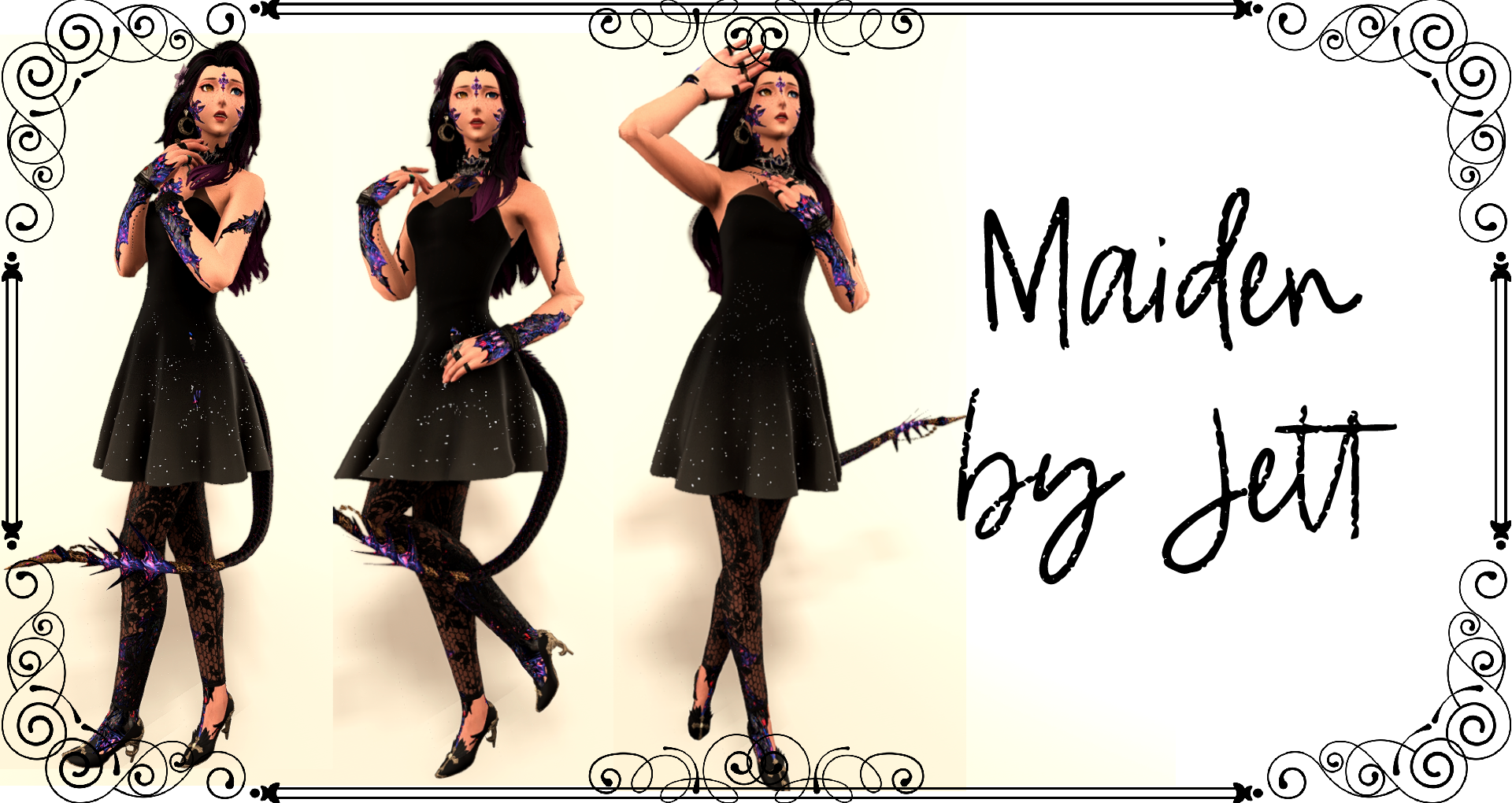 [Jett] Maiden Pose Pack - The Glamour Dresser : Final Fantasy XIV Mods ...