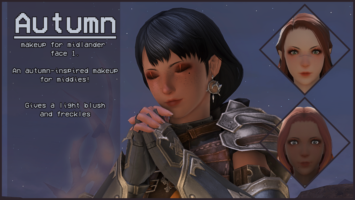 Autumn Makeup [Midlander Face1] - The Glamour Dresser