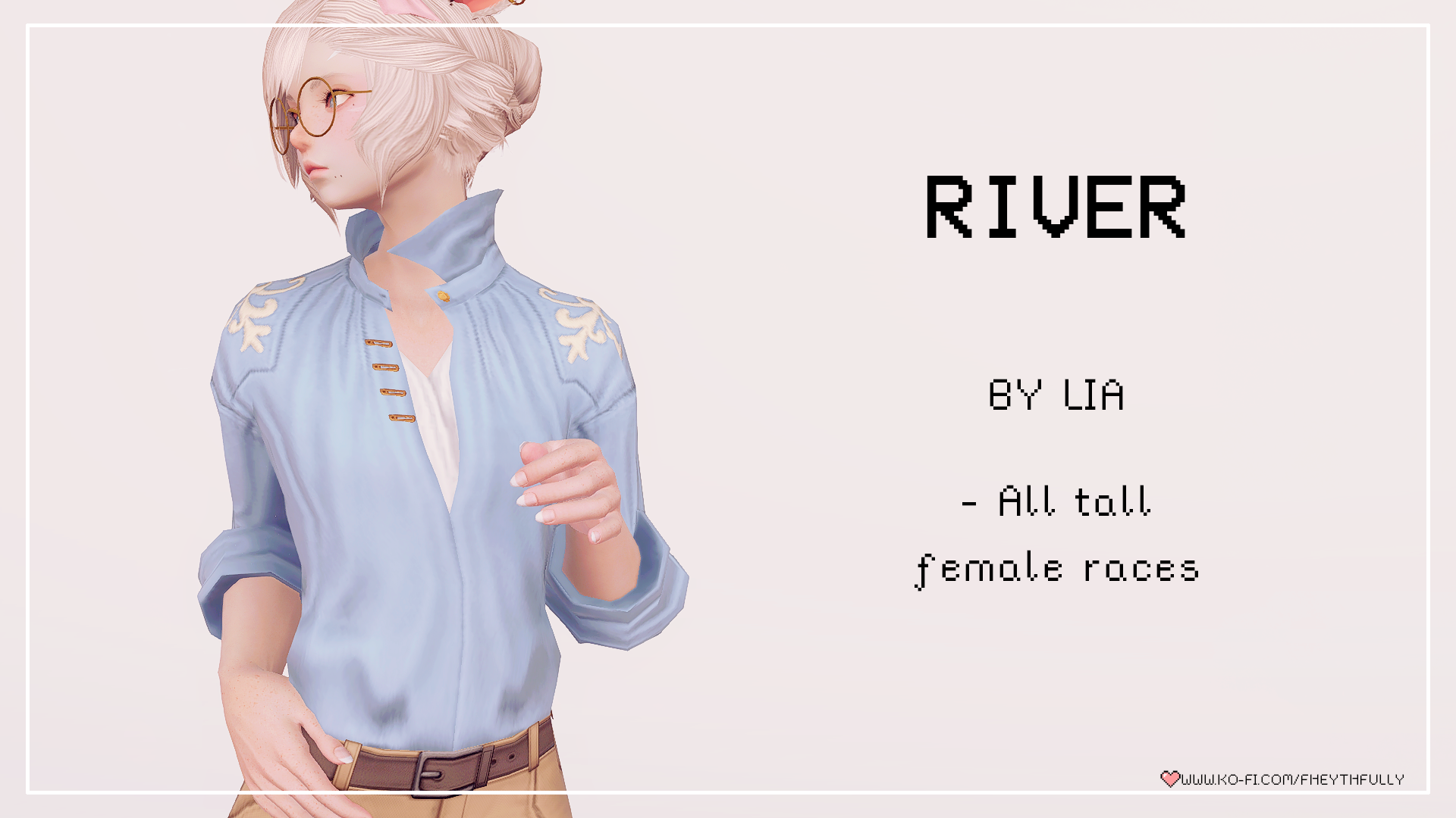 River - The Glamour Dresser : Final Fantasy XIV Mods and More