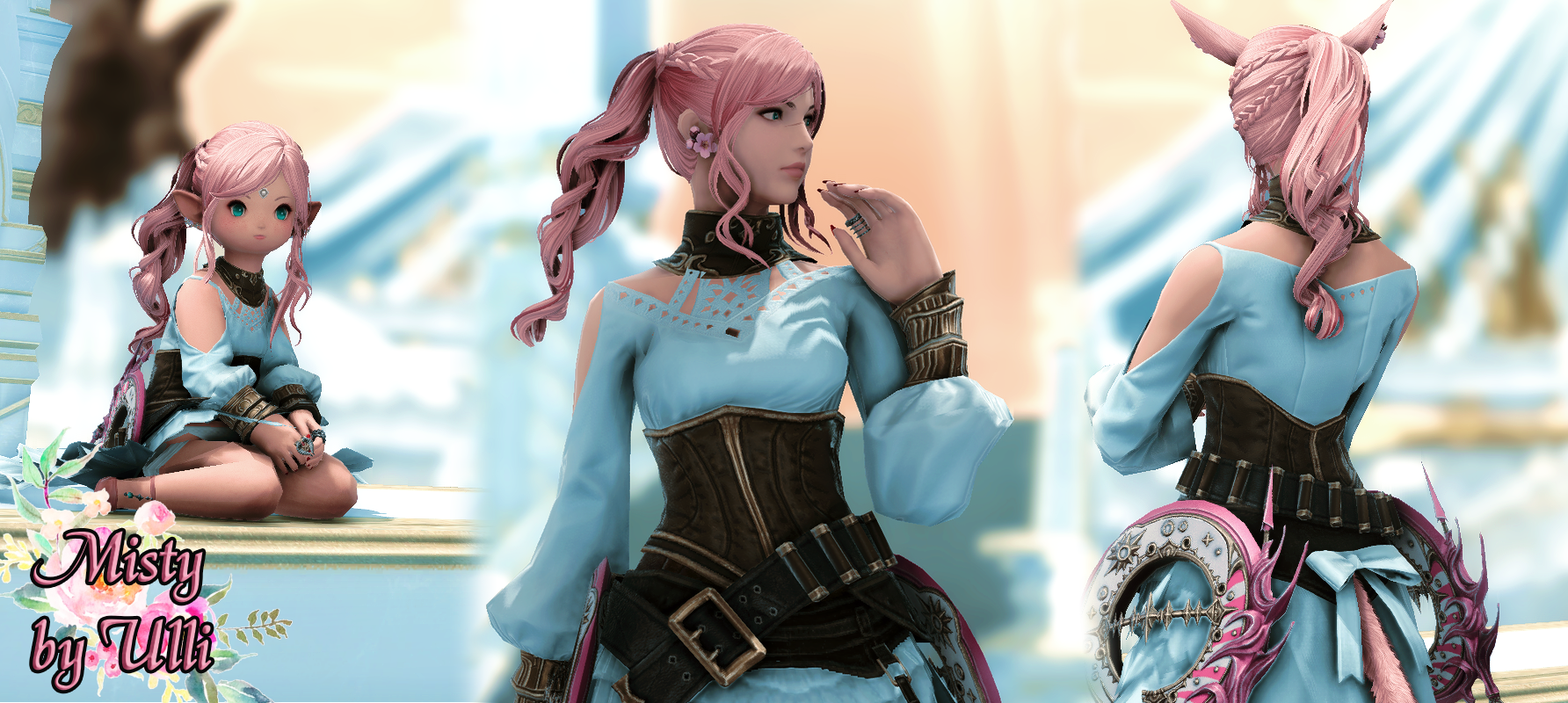 Misty- Female Hair - The Glamour Dresser : Final Fantasy XIV Mods and More