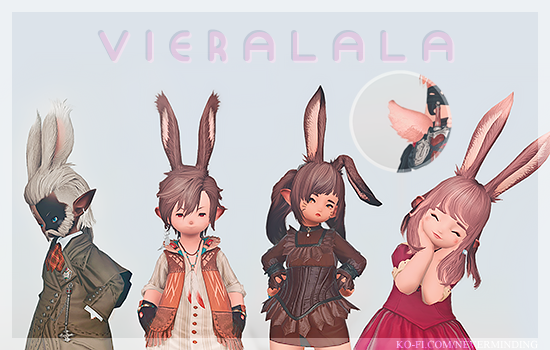 VieraLala! - The Glamour Dresser : Final Fantasy XIV Mods and More