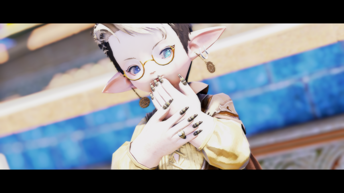 Steampunk nail - The Glamour Dresser : Final Fantasy XIV Mods and More