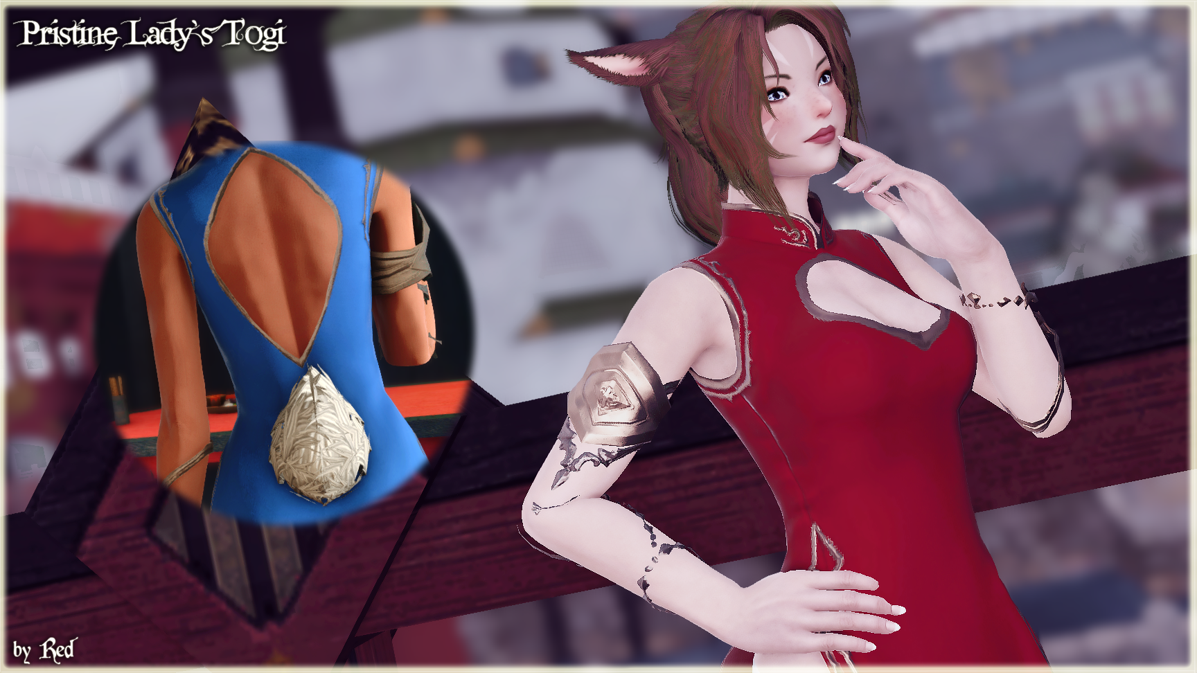 Pristine Lady's Togi (Bibo+) - The Glamour Dresser : Final Fantasy XIV ...