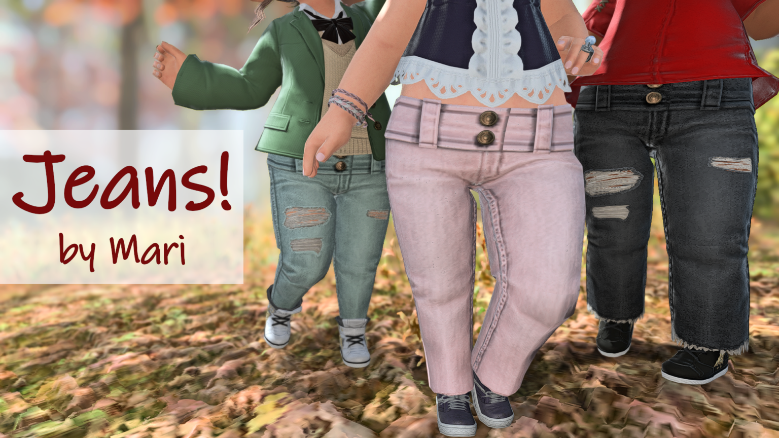 Jeans! for Lalafell - The Glamour Dresser