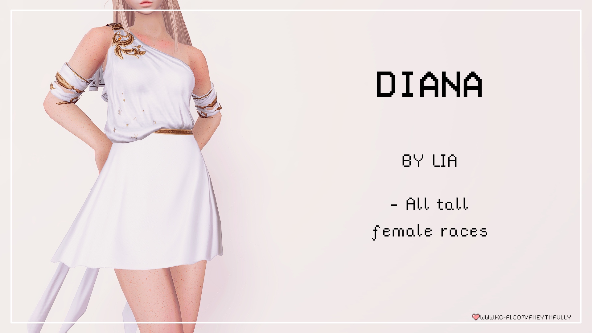 Diana - The Glamour Dresser : Final Fantasy XIV Mods and More