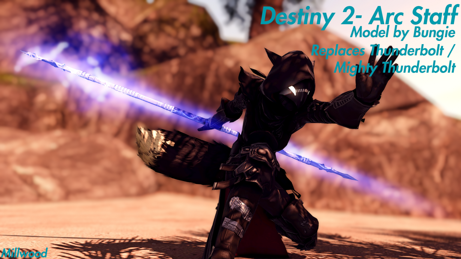 Destiny 2 Arc Staff - The Glamour Dresser : Final Fantasy XIV Mods and More