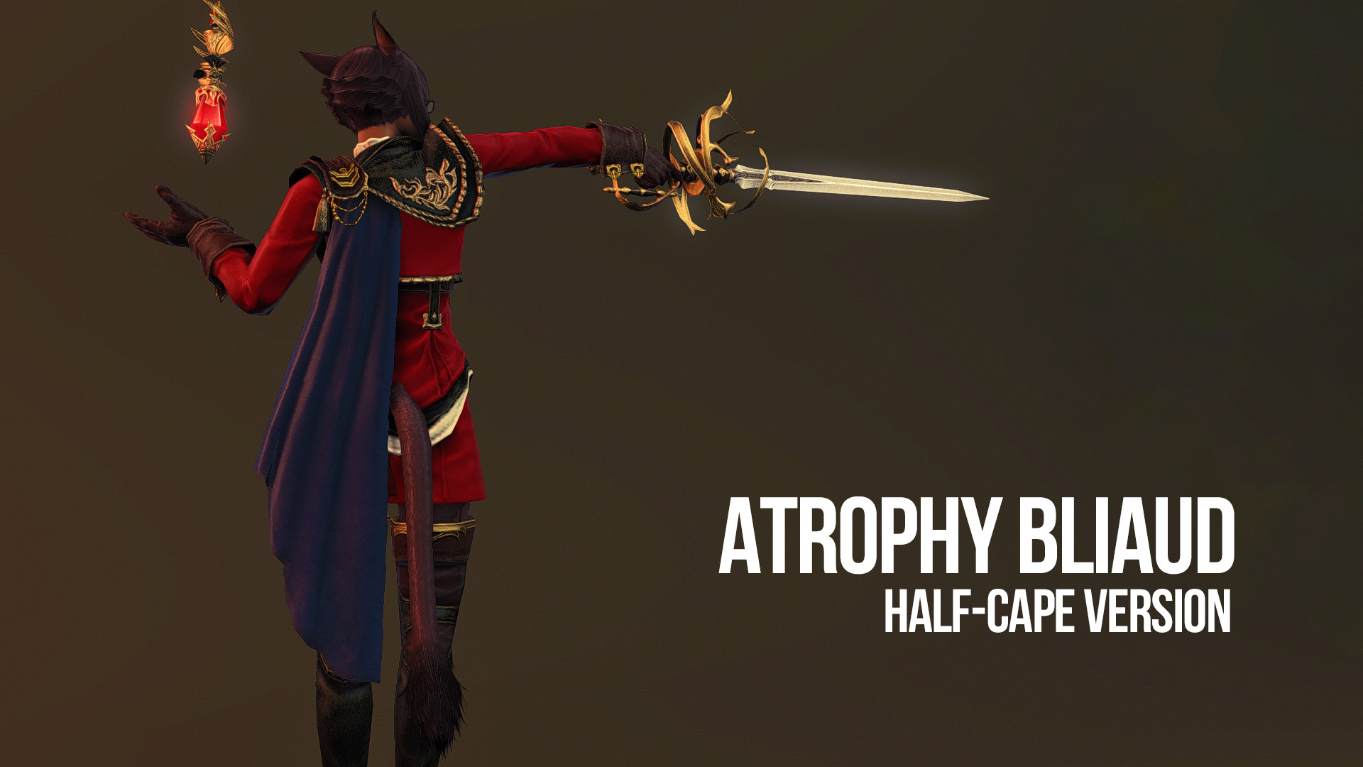 Atrophy Bliaud - Half Cape Version - The Glamour Dresser : Final ...