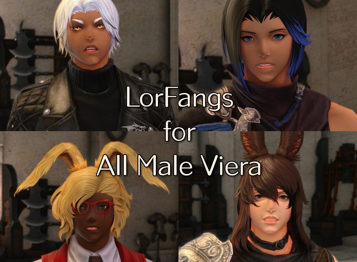 IllyBites for All Male Viera - The Glamour Dresser : Final Fantasy XIV ...