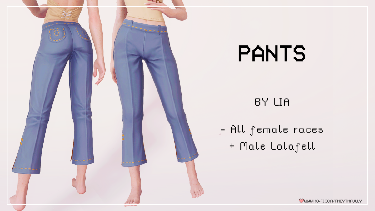 Pants - The Glamour Dresser
