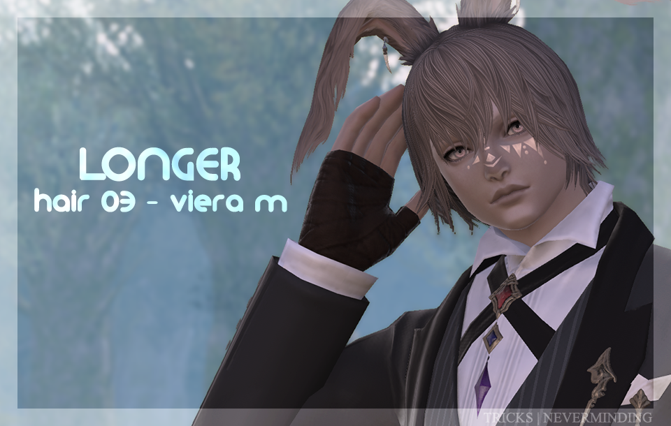 Hair 03 - Lengthened! - The Glamour Dresser : Final Fantasy XIV Mods ...