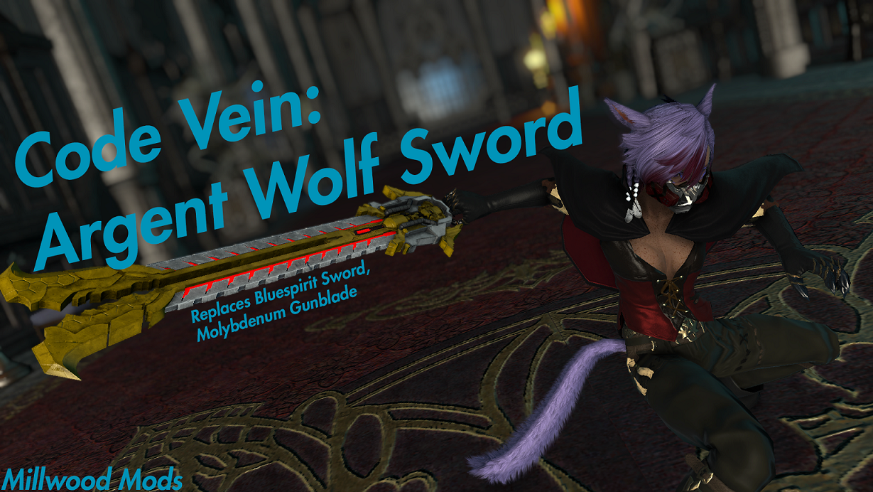 Code Vein: Argent Wolf Sword - The Glamour Dresser : Final Fantasy XIV ...