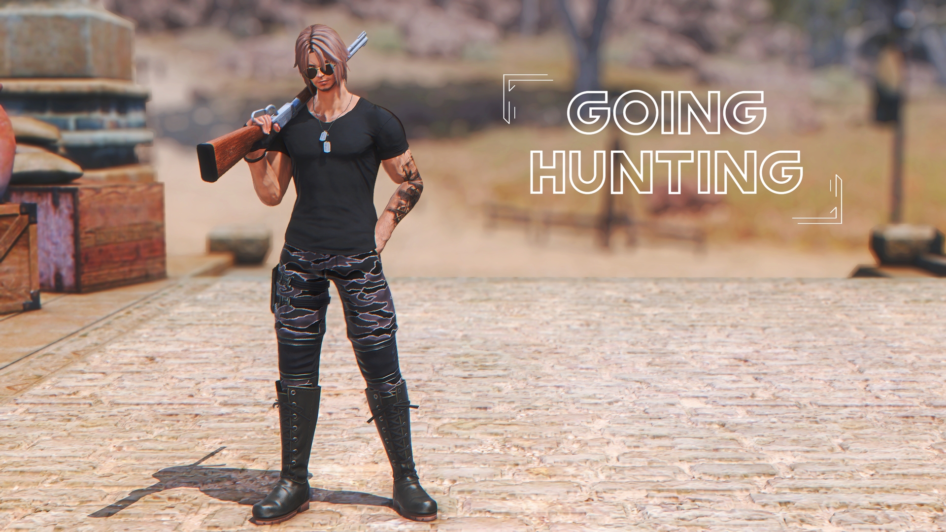 Going Hunting - The Glamour Dresser : Final Fantasy XIV Mods and More