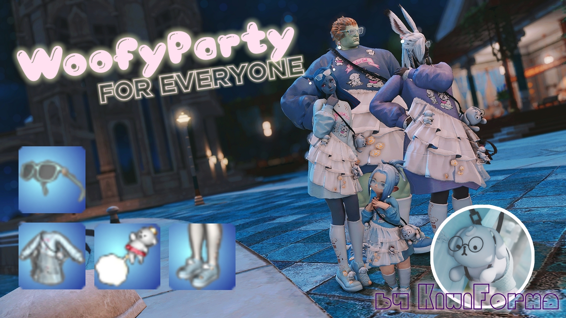 WoofyParty for EVERYONE - The Glamour Dresser : Final Fantasy XIV Mods ...