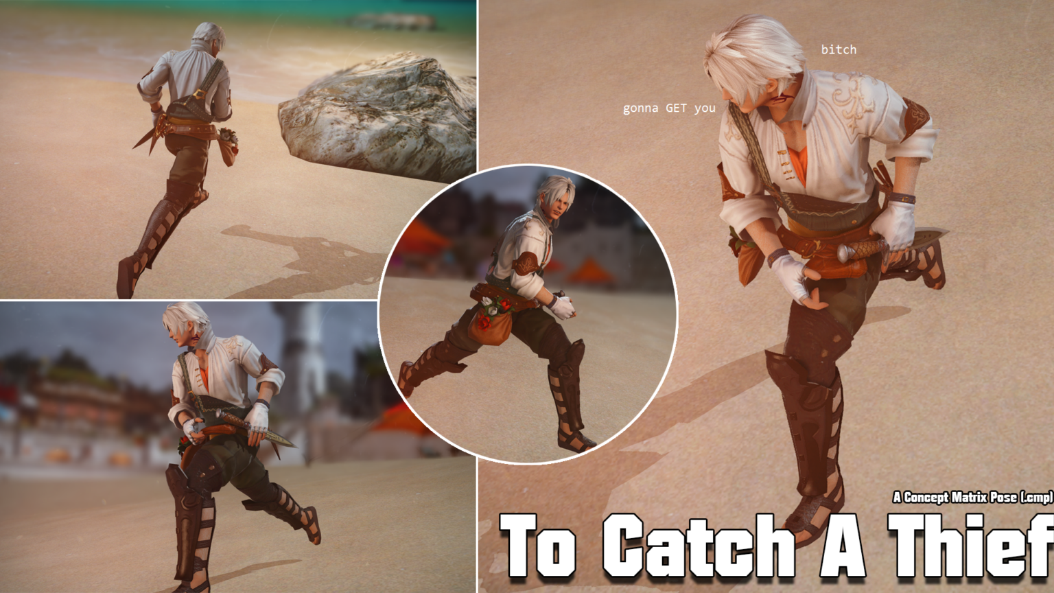 [Pose] To Catch a Thief - The Glamour Dresser : Final Fantasy XIV Mods ...