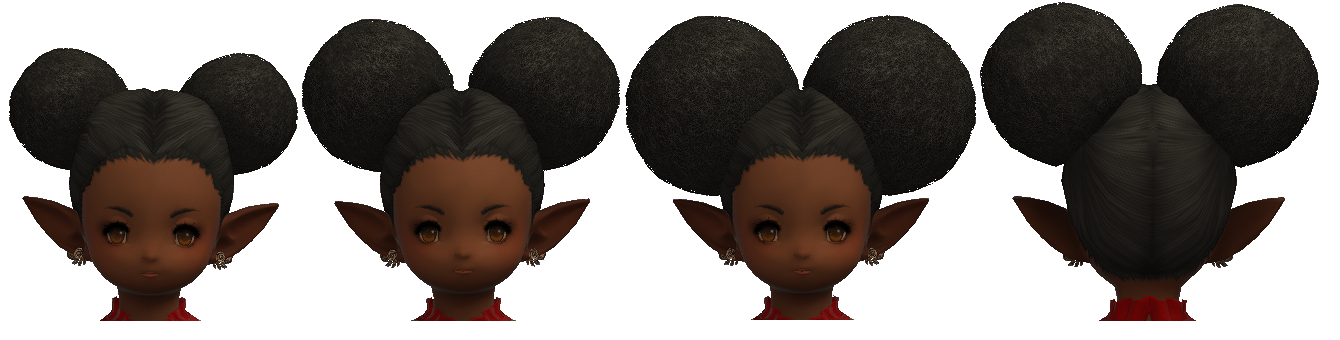 Afro Puffs - Original Lalafell - The Glamour Dresser : Final Fantasy ...