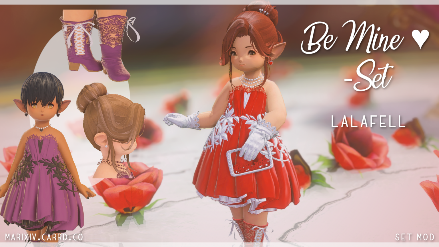 Be Mine - Set - The Glamour Dresser