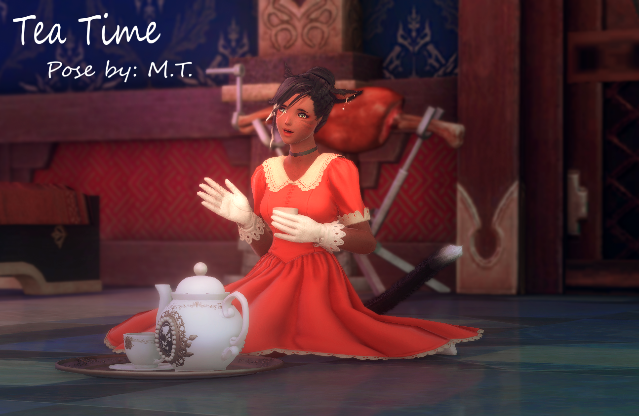Tea Time - The Glamour Dresser : Final Fantasy XIV Mods and More