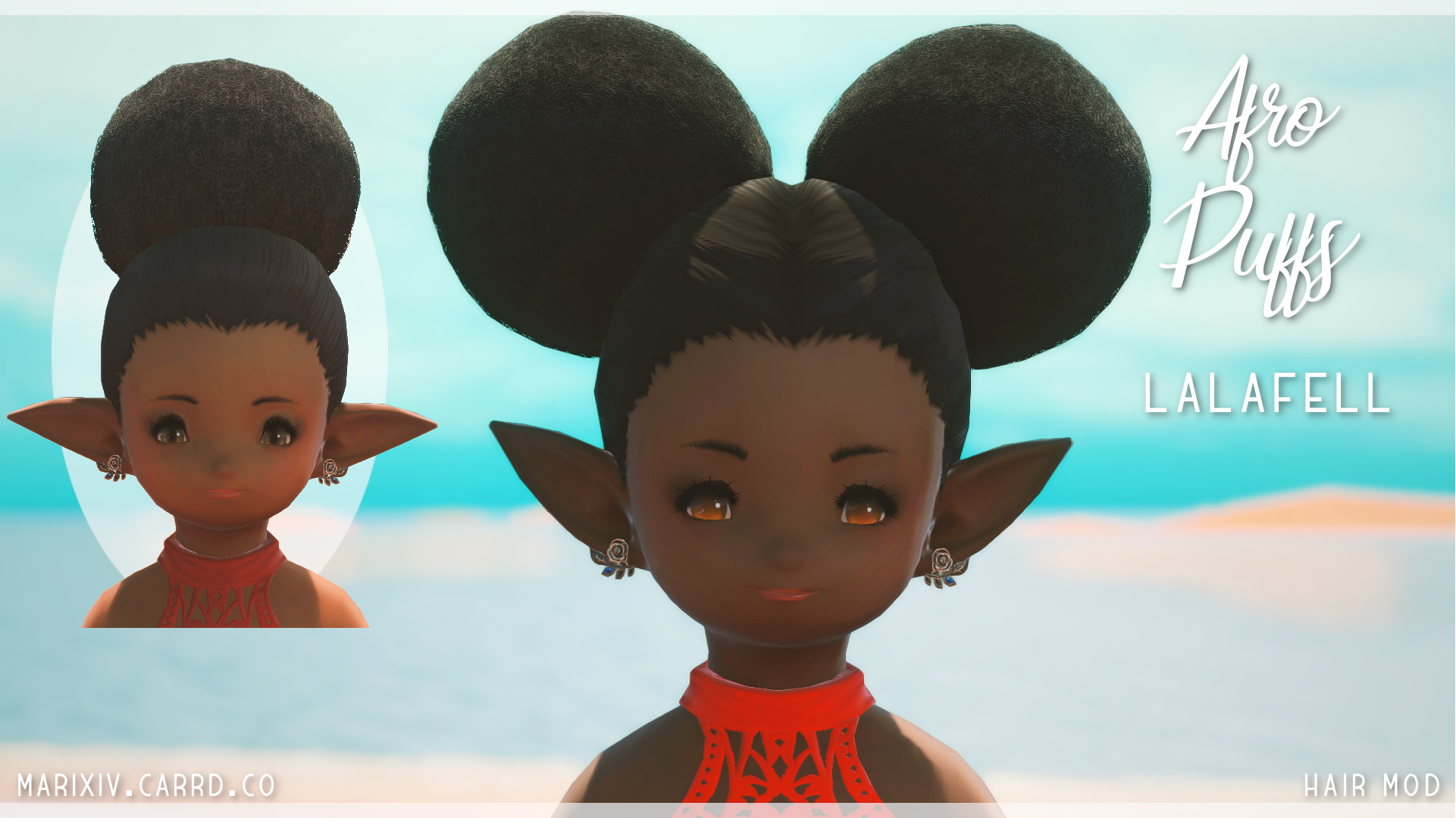 Afro Puffs - Original Lalafell - The Glamour Dresser : Final Fantasy ...