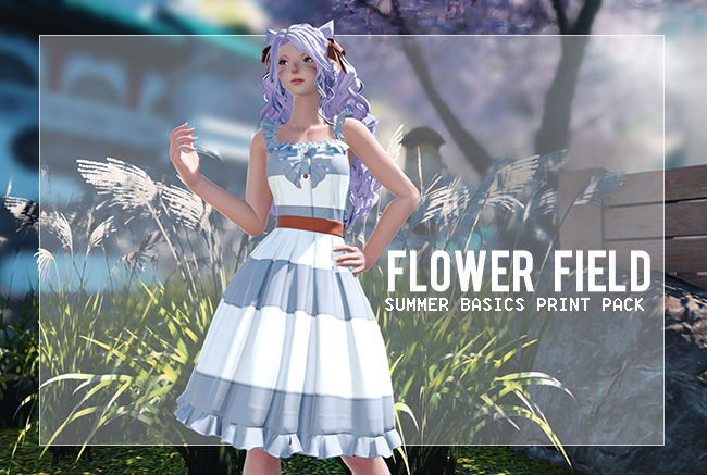 [CCM] Flower Field - Summer Basics 10 Print Pack - The Glamour Dresser ...