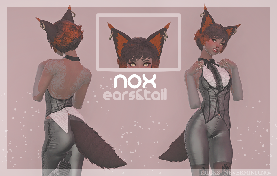 Nox Ears&Tail! - The Glamour Dresser : Final Fantasy XIV Mods and More