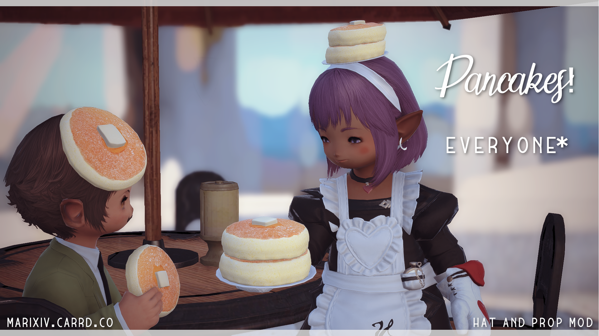 Pancakes! - The Glamour Dresser : Final Fantasy XIV Mods and More