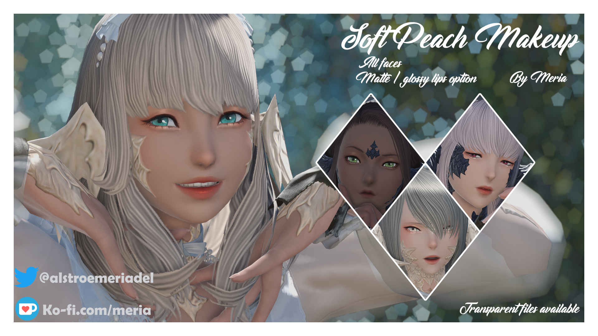 Soft Peach Makeup - Dawntrail compatible - The Glamour Dresser : Final ...
