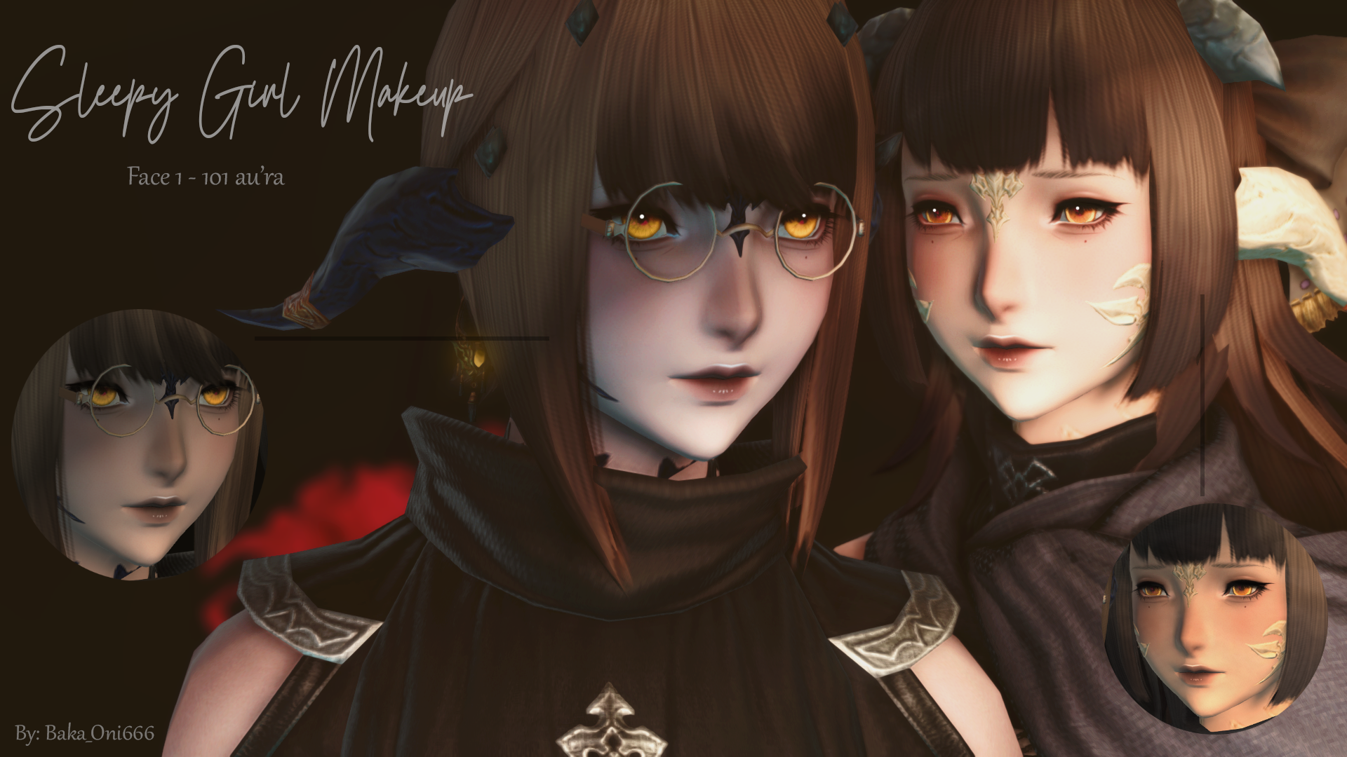 Sleepy Girl Makeup - The Glamour Dresser : Final Fantasy XIV Mods and More