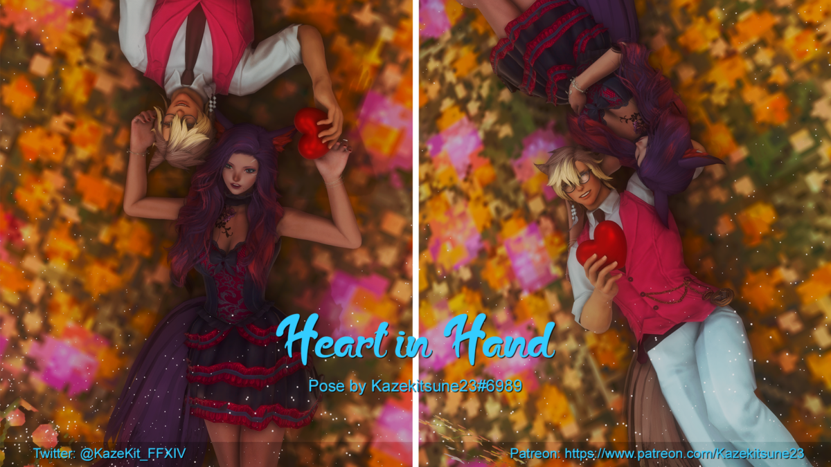 Heart in Hand - The Glamour Dresser : Final Fantasy XIV Mods and More