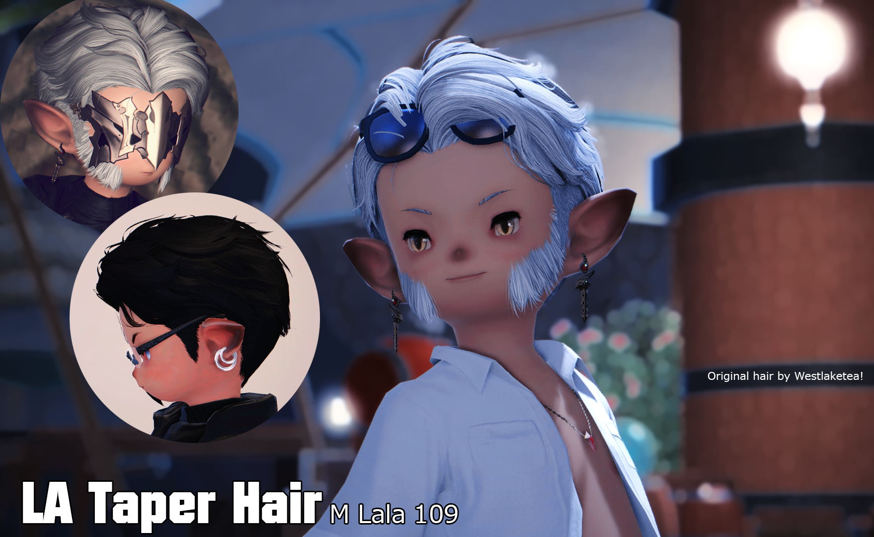 LA Taper Hair for M Lalafell 109 - The Glamour Dresser : Final Fantasy ...