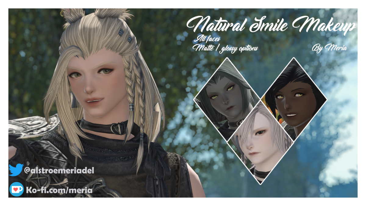 Nude Style Makeup - The Glamour Dresser : Final Fantasy XIV Mods and More