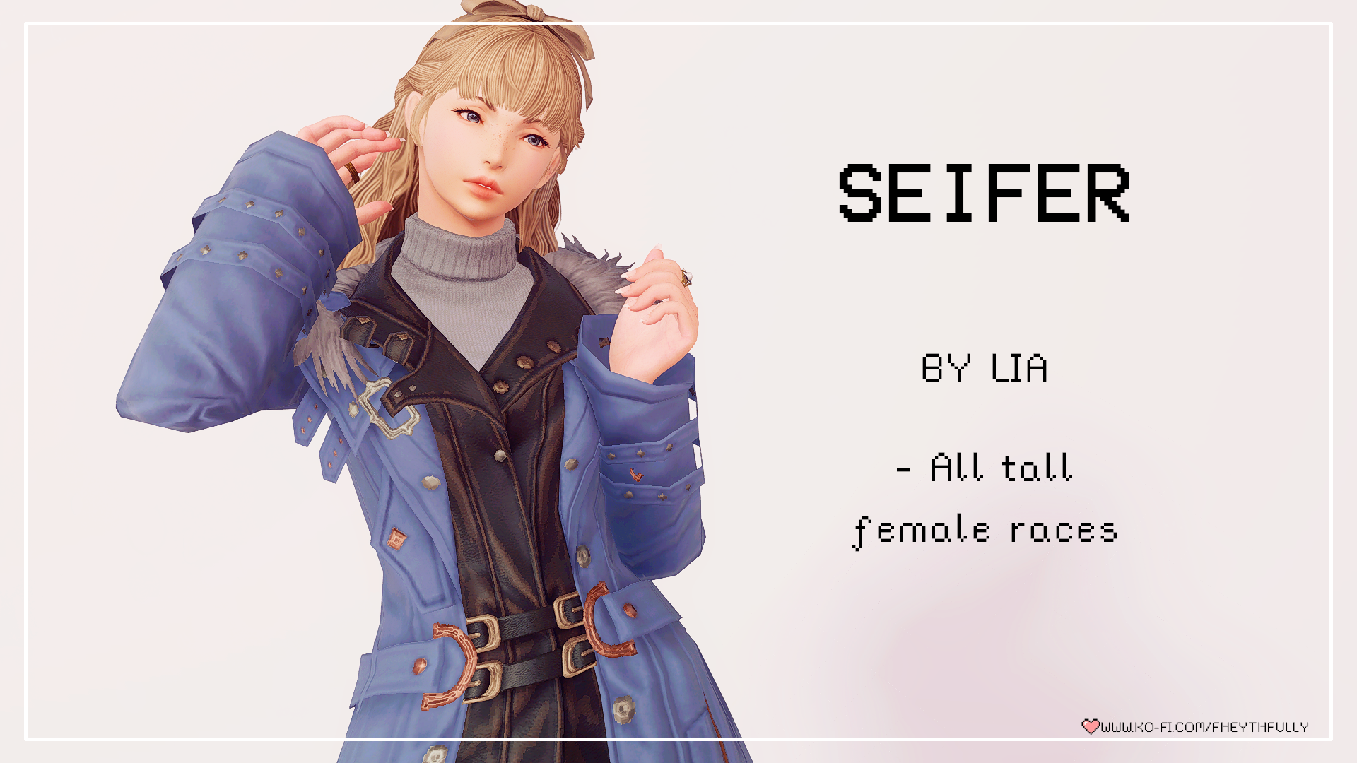 Seifer - The Glamour Dresser : Final Fantasy XIV Mods and More