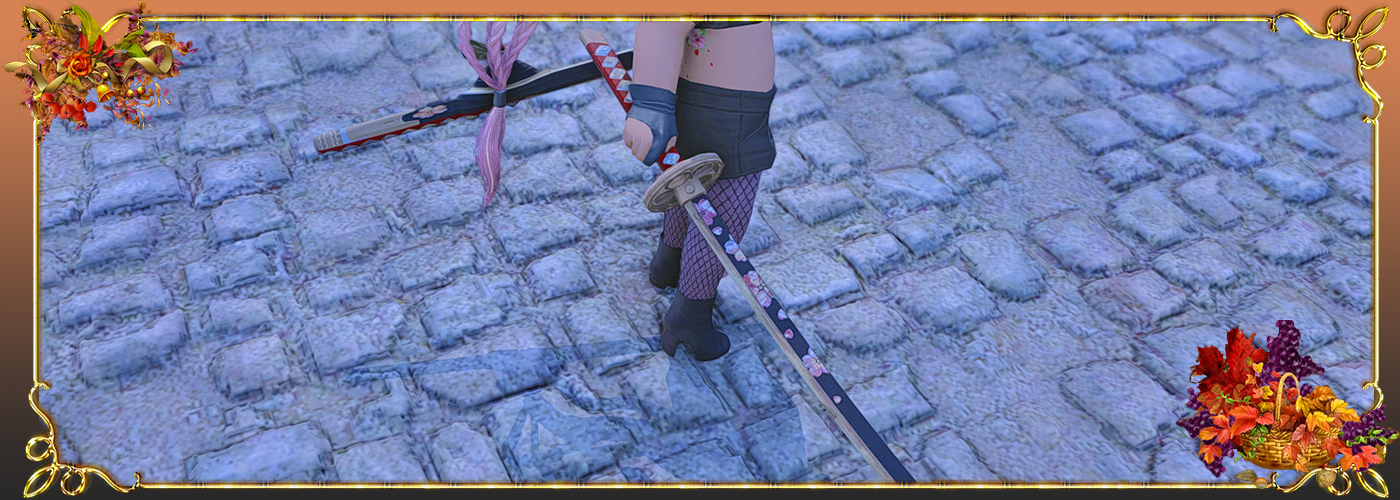 Sakura samourai - The Glamour Dresser : Final Fantasy XIV Mods and More