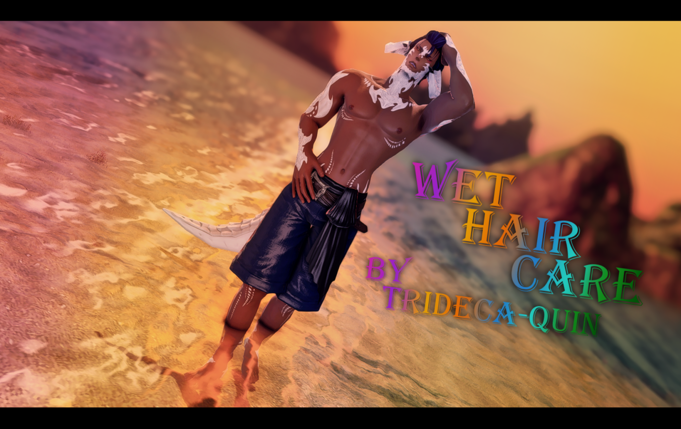 [TriQuin] Wet Hair Care - The Glamour Dresser : Final Fantasy XIV Mods ...