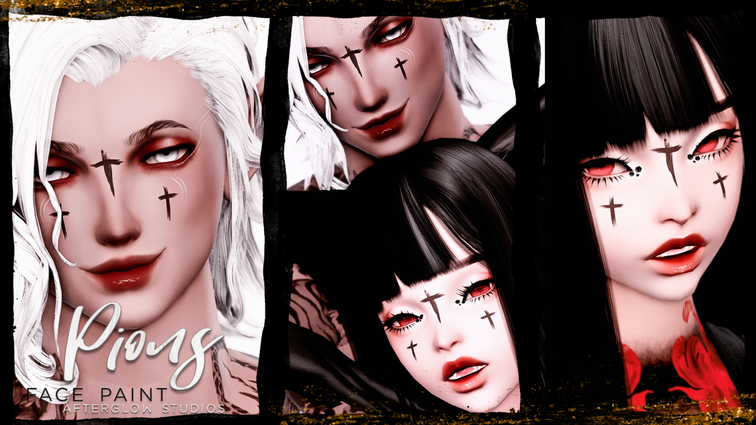 PIOUS - Face Paint | 《 Cross Collection 》 - The Glamour Dresser : Final ...