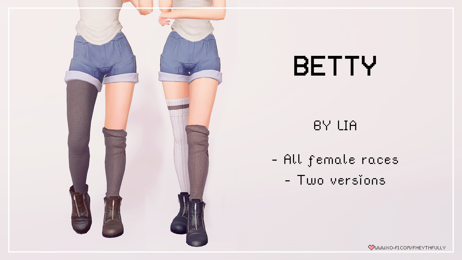 Betty - The Glamour Dresser : Final Fantasy XIV Mods and More