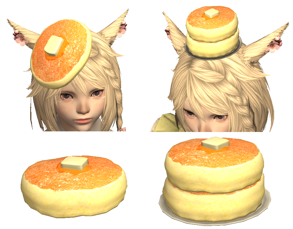 Pancakes! - The Glamour Dresser : Final Fantasy XIV Mods and More