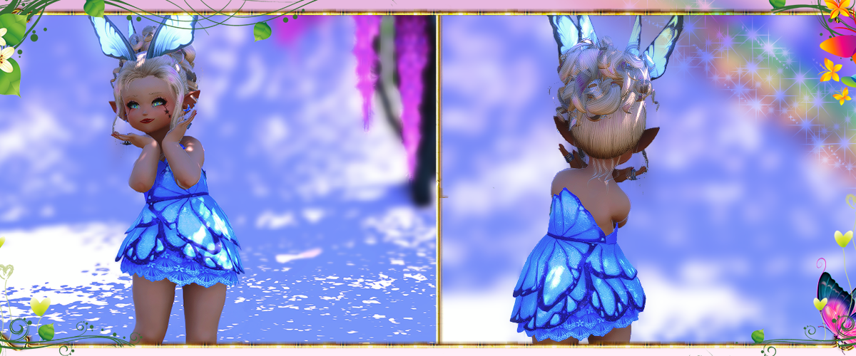 Papillon Bleu ( otopop body) - The Glamour Dresser : Final Fantasy XIV ...
