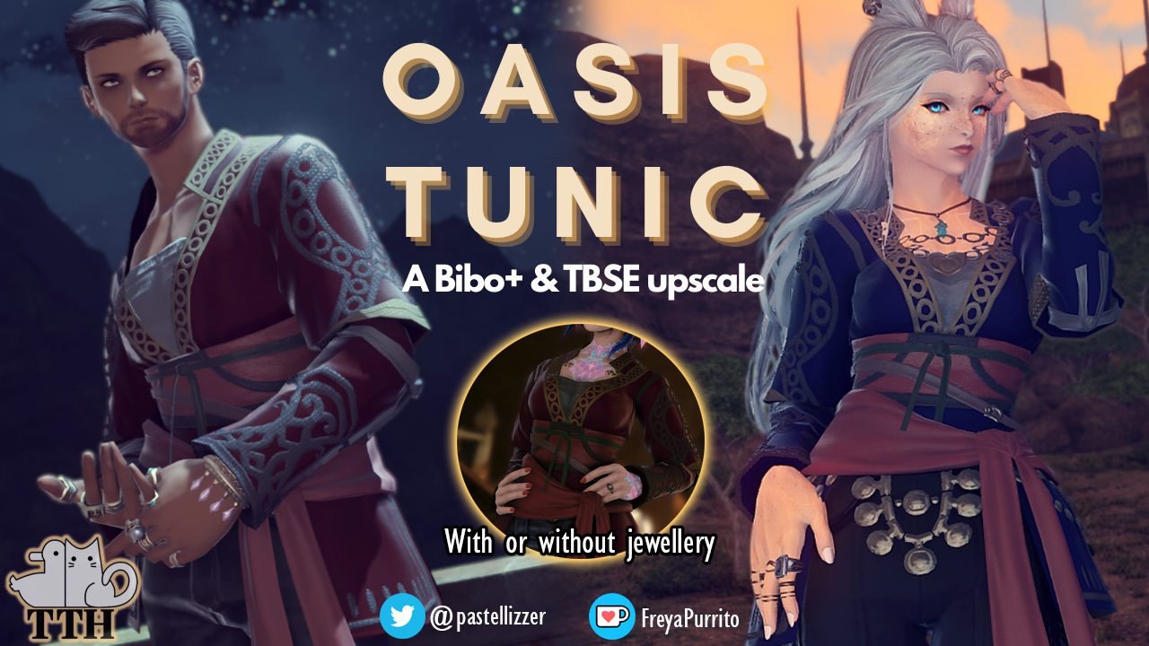 [FP] Oasis Tunic - Bibo+ & TBSE - The Glamour Dresser : Final Fantasy ...