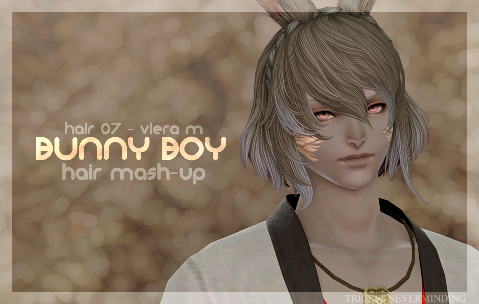 Bunny Boy! - The Glamour Dresser : Final Fantasy XIV Mods and More