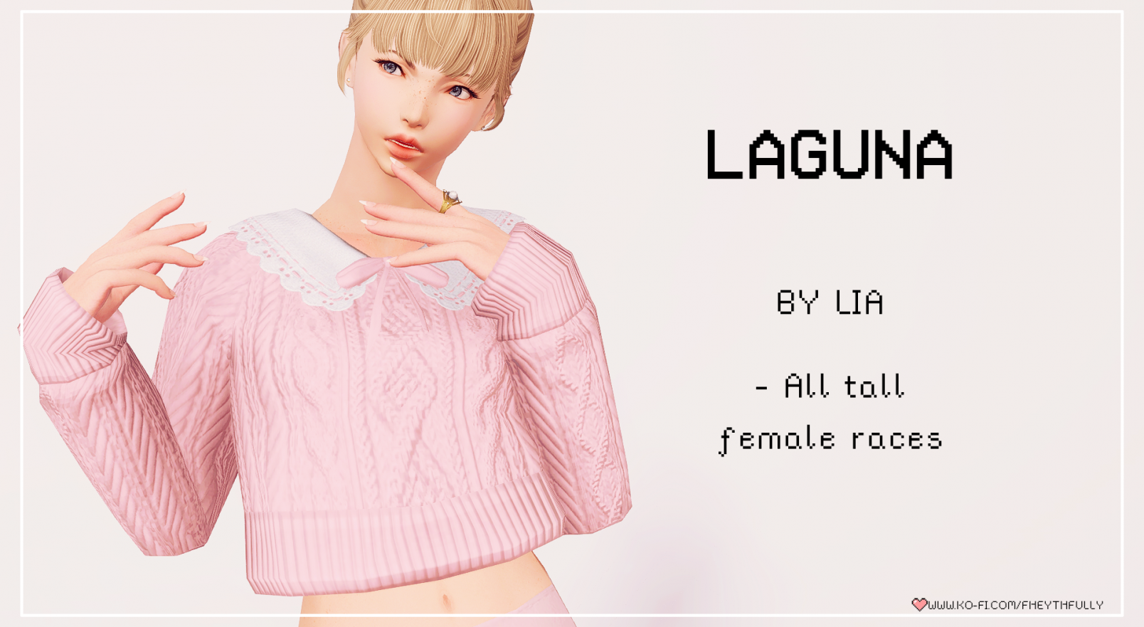 Lia, FFXIV Mod creator at The Glamour Dresser Page 2 of 6
